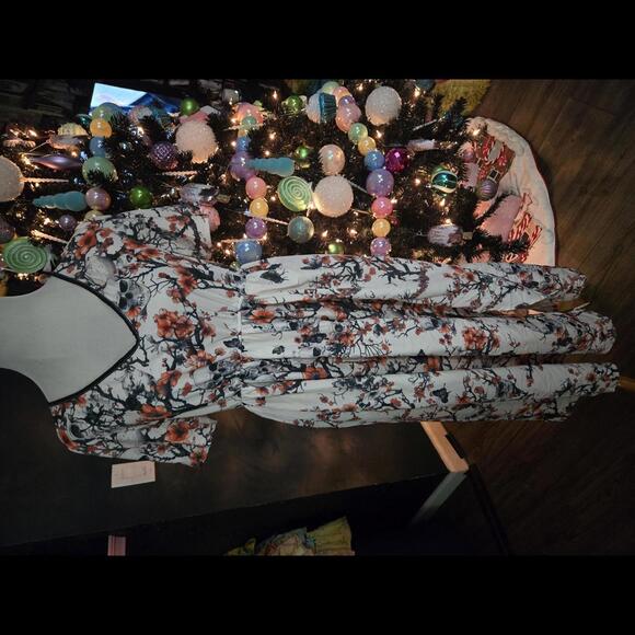 Rosegal | Dresses | Gothic Cherry Blossom Dress Nwot | Poshmark